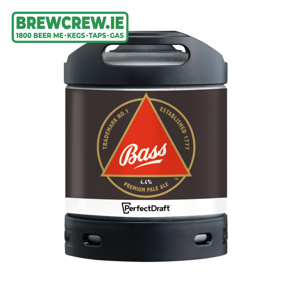 Bass - Pale Ale - 4.4% ABV - 6L PerfectDraft Keg – Brew Crew Kegs
