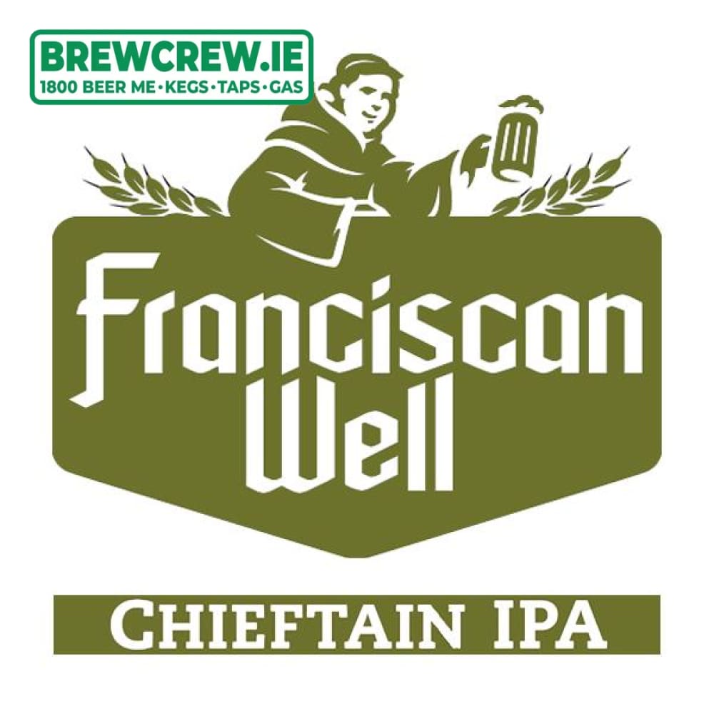 Franciscan Well - Chieftain IPA - 5.5% ABV, 30l Keg (53 Pints) – Brew ...