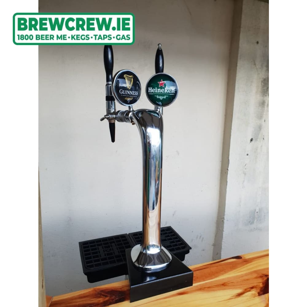 Home Bar Tap System - Double Stout + Lager Tap – Brew Crew Kegs