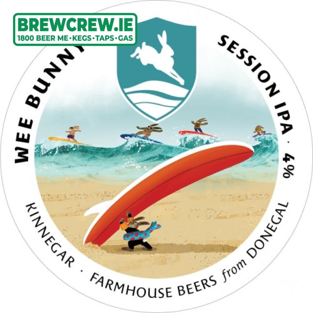 Kinnegar - Wee Bunny Session IPA - 4% ABV, 30l Keg (53 Pints) – Brew ...