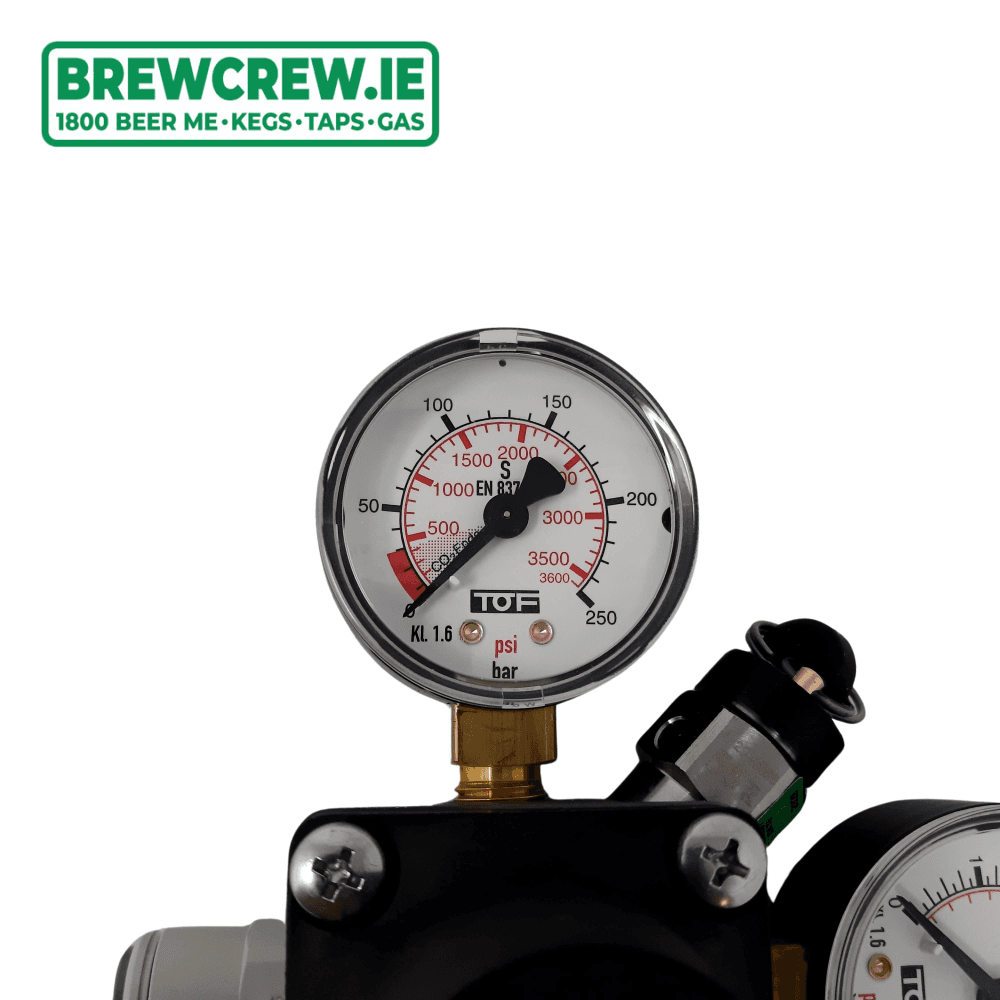 Mixed Gas Primary Regulator - Bottle Mounted - TOF – Brew Crew Kegs