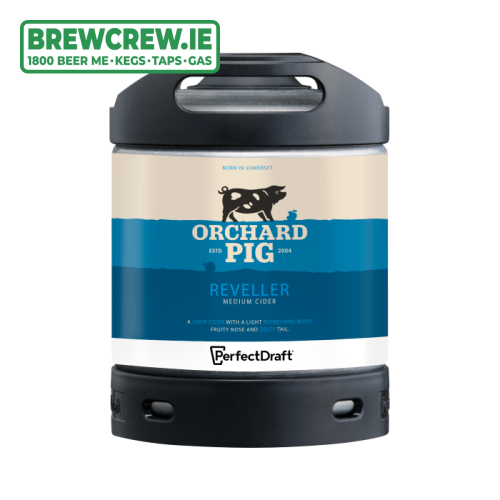 Orchard Pig - Reveller Cider - 4.5% ABV - 6L PerfectDraft Keg – Brew ...