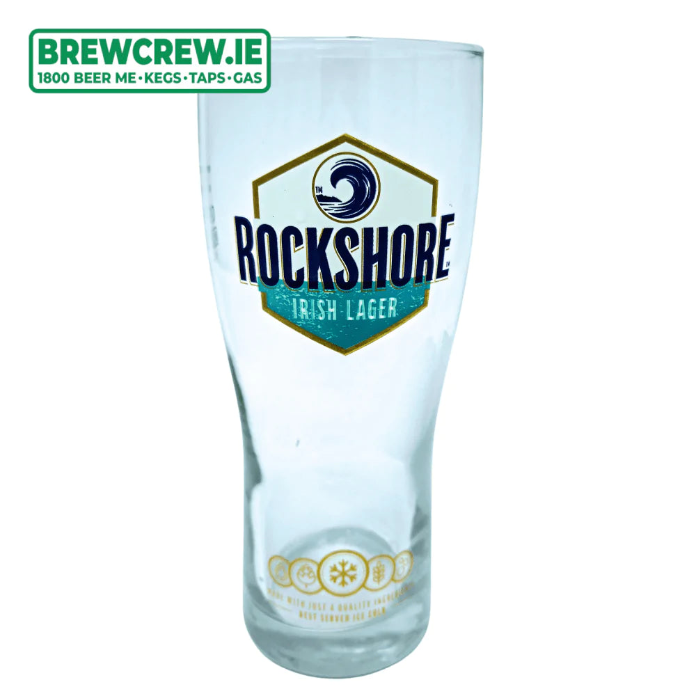 Buy - Rockshore Lager Pint 568 ml (24 Pints Case) – Brew Crew Kegs