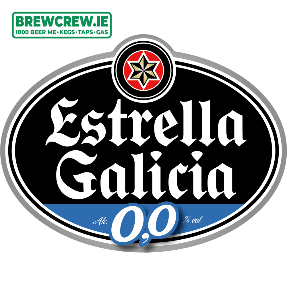 Estrella Galicia - Zero Zero - 0.0% ABV - 20l Keg (35 Pints) – Brew ...
