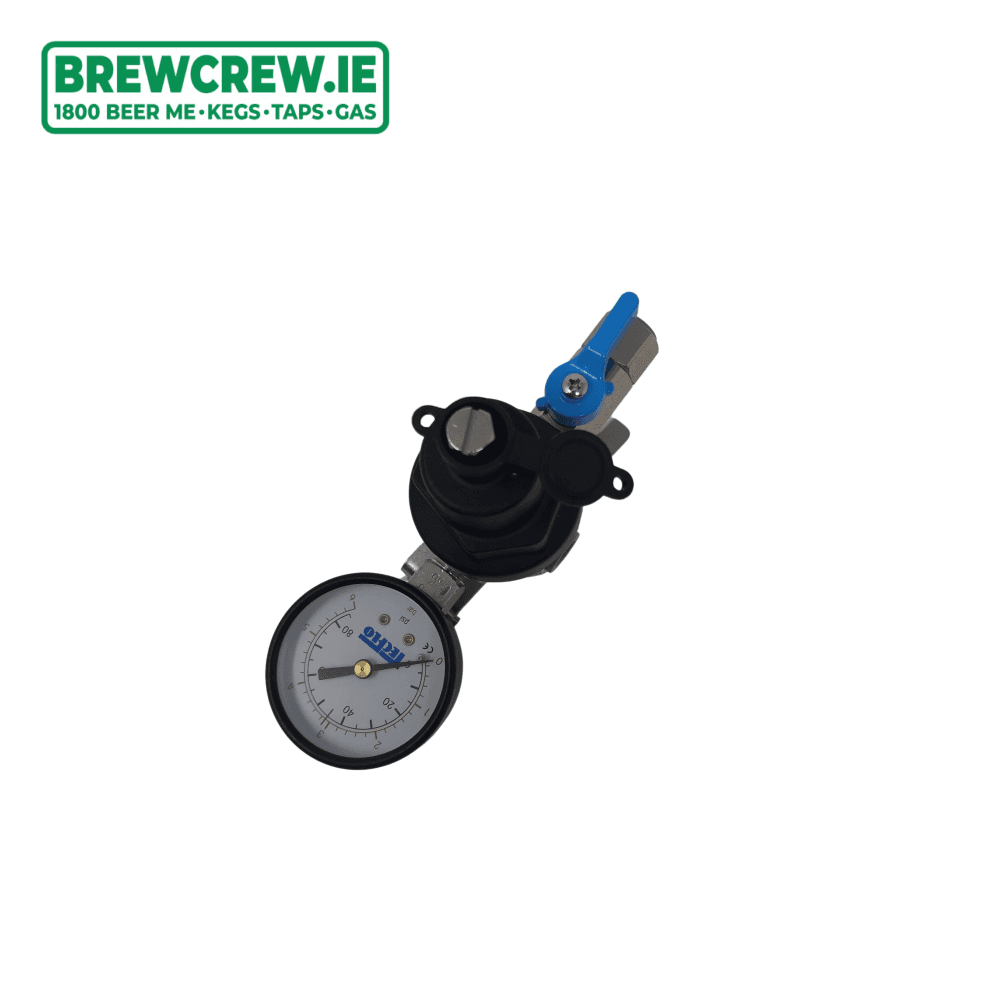 Mixed Gas / Co2 Secondary Regulator - Single Gauge - In-Line - Tecflo ...