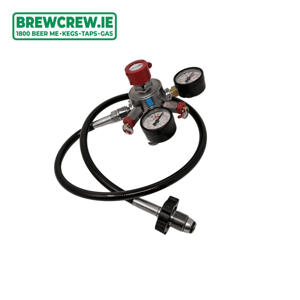 Mixed Gas Primary Regulator - Wall Mounted - Dual Gauge - Micromatic P ...