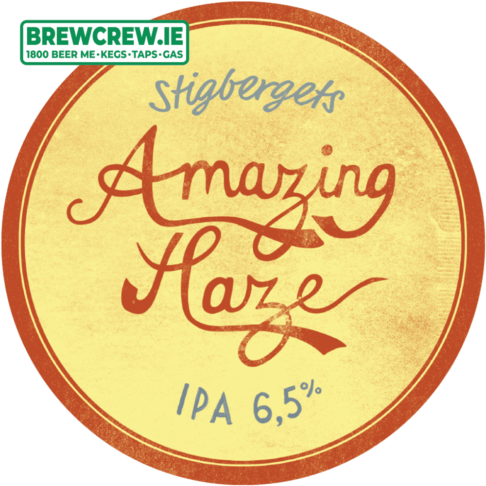 Stigbergets - Amazing Haze - DDH Mosaic - IPA - 6.5% ABV, 30l Keg (53 ...
