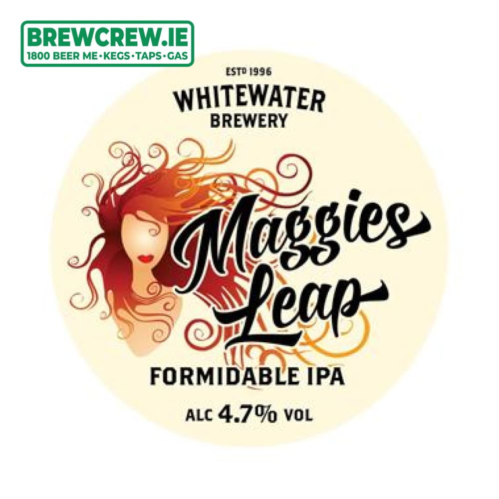 Whitewater - Maggie’s Leap IPA - 4.7% ABV, 50l Keg (88 Pints) – Brew ...